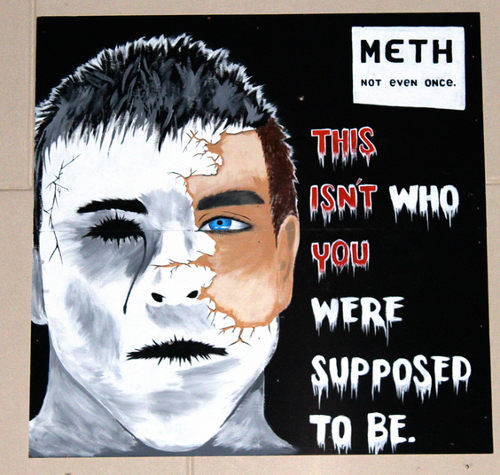 The Meth Project. Paint the State Project
